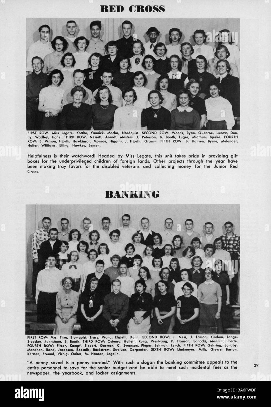 'Centralian' is the 1951 Central High Yearbook, showcasing the major ...