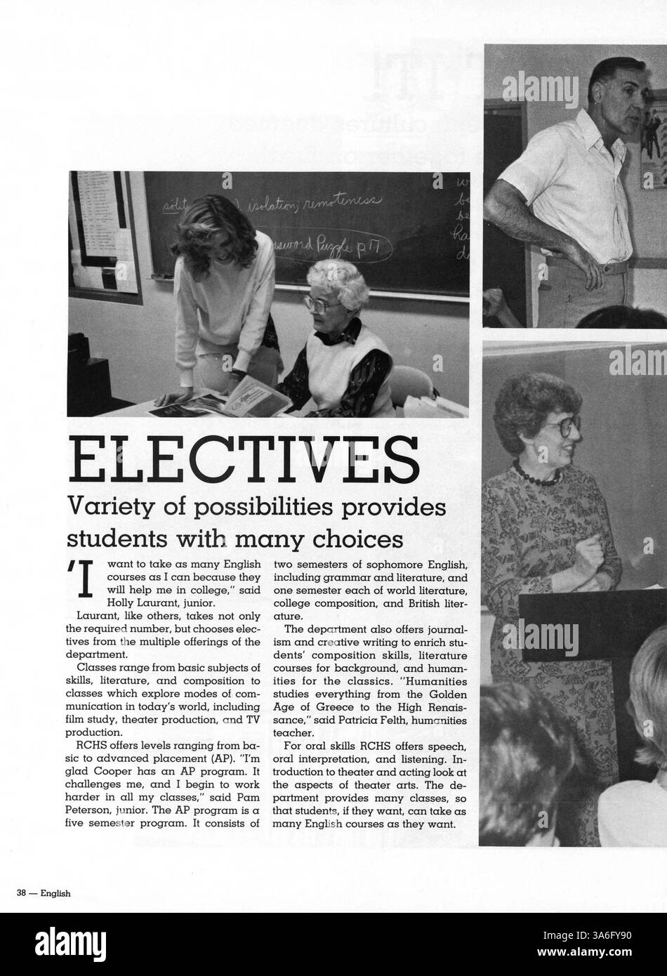 Talons '88 from Cooper High School features a complete snapshot of ...