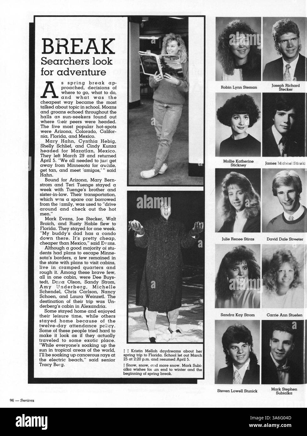 The Talons '88 yearbook documents the 1987-1988 school year at Cooper ...