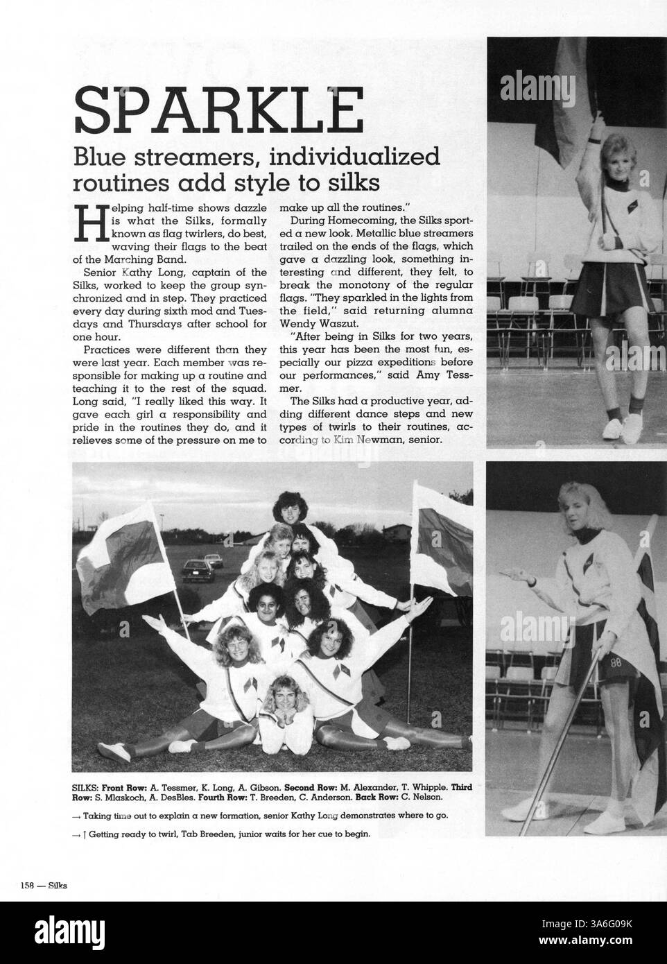 The 1988 Talons yearbook from Cooper High School covers the academic ...