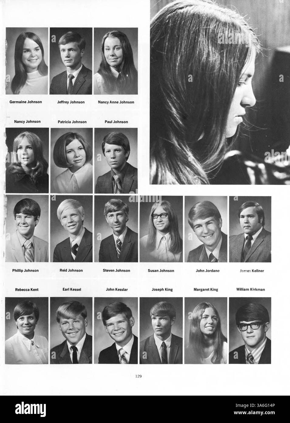 Contrails, the 1971 yearbook from Lindbergh High, showcases the ...