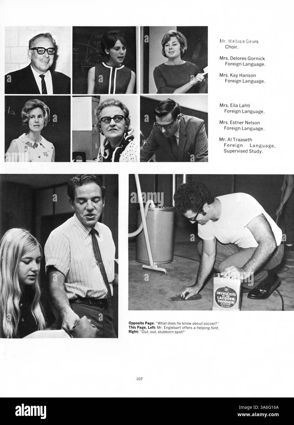 The 1971 yearbook, Contrails, from Lindbergh High School documents the ...