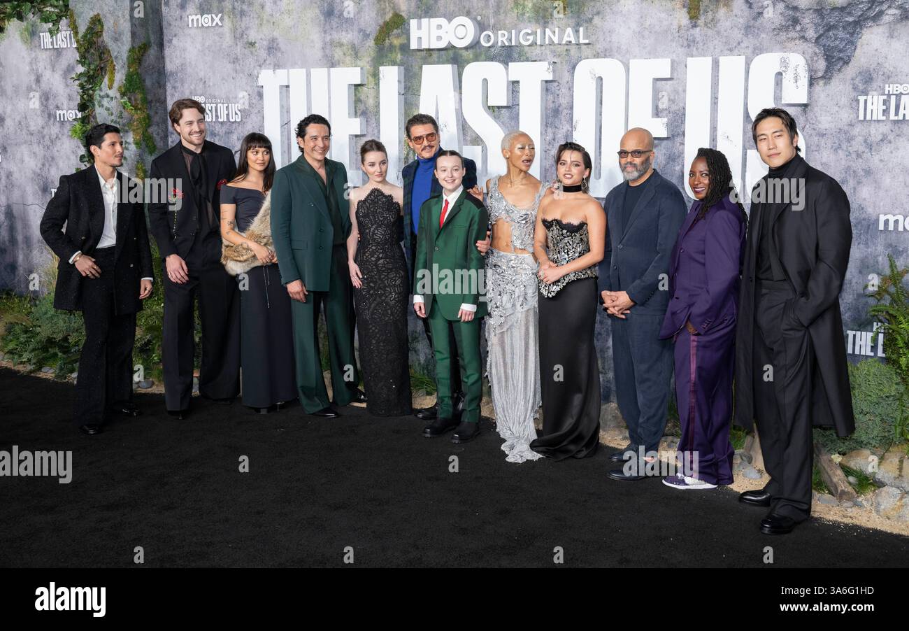 March 24, 2025, Hollywood, California, USA: (L-R) Danny Ramirez ...