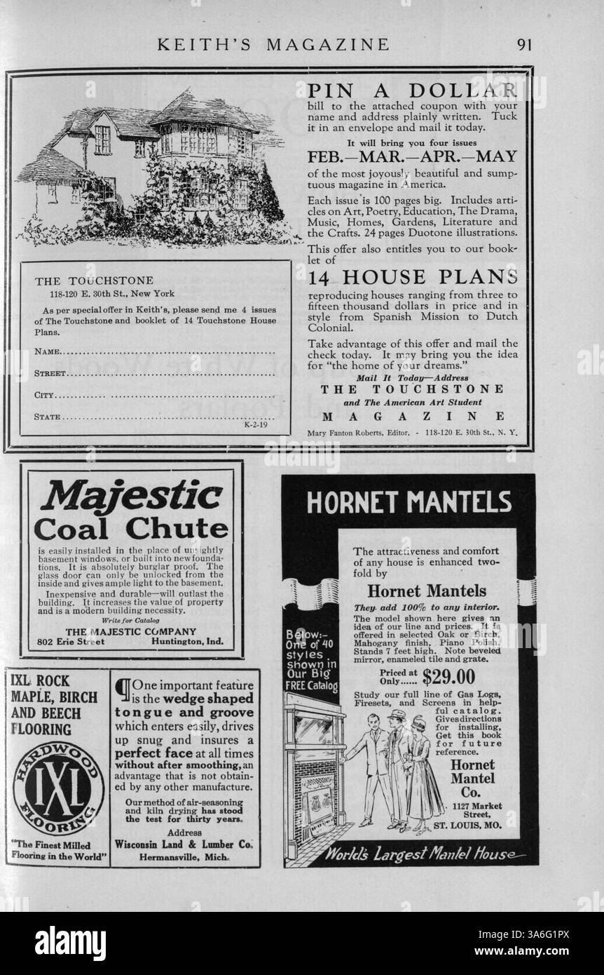 Keith's Magazine, edited by Minneapolis architect Max L. Keith in 1919 ...