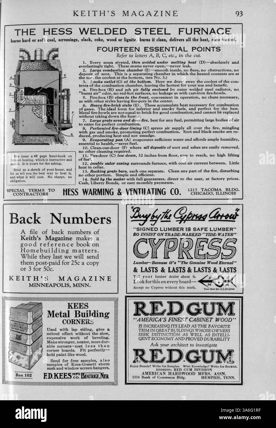 Keith's Magazine, published monthly in 1919 by Minneapolis architect ...