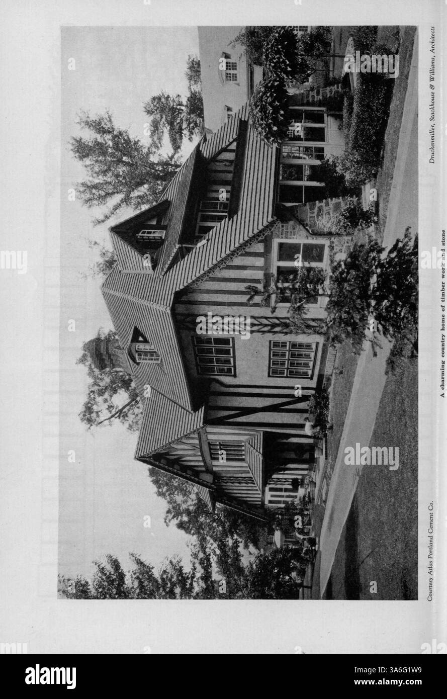 Presents house design blueprints hi-res stock photography and images ...