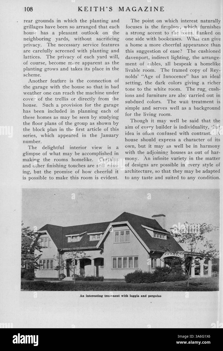 Keith's Magazine from 1919 offers insights into home building with ...