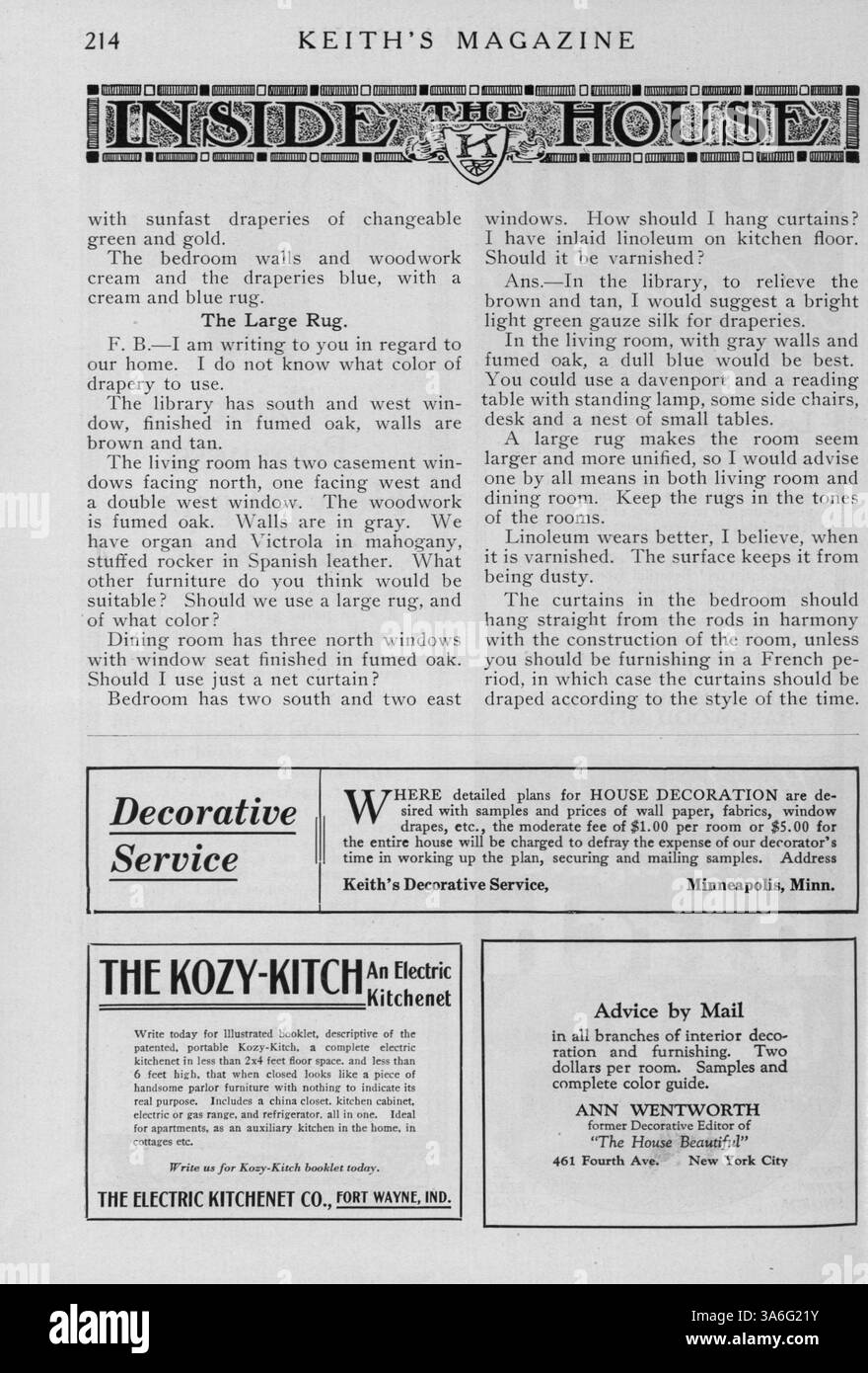 Keith's Magazine on Home Building, edited by Max L. Keith in 1919 ...