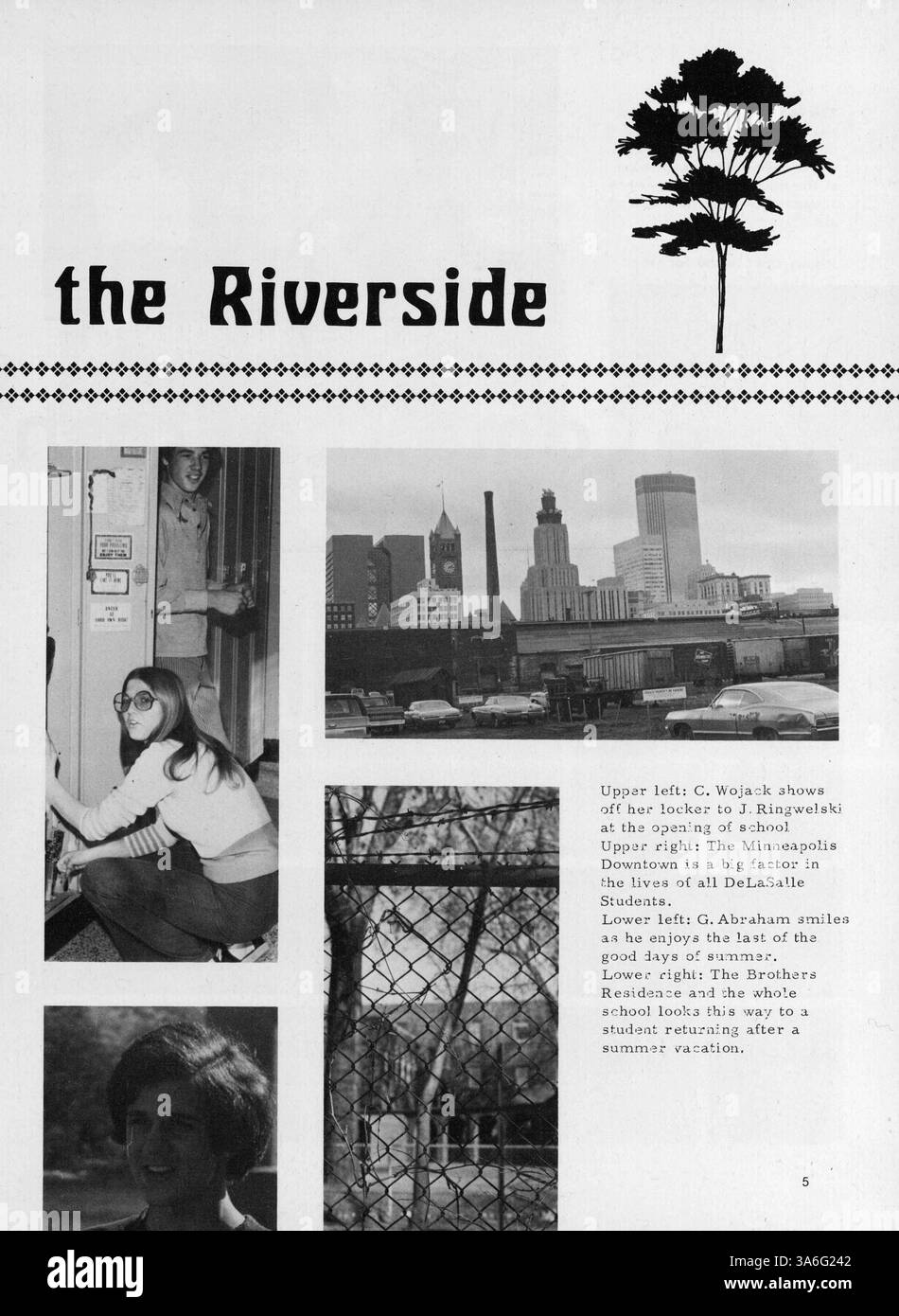 This 1977 edition of the De La Salle yearbook, Delta Seventy and Seven, includes portraits of ...