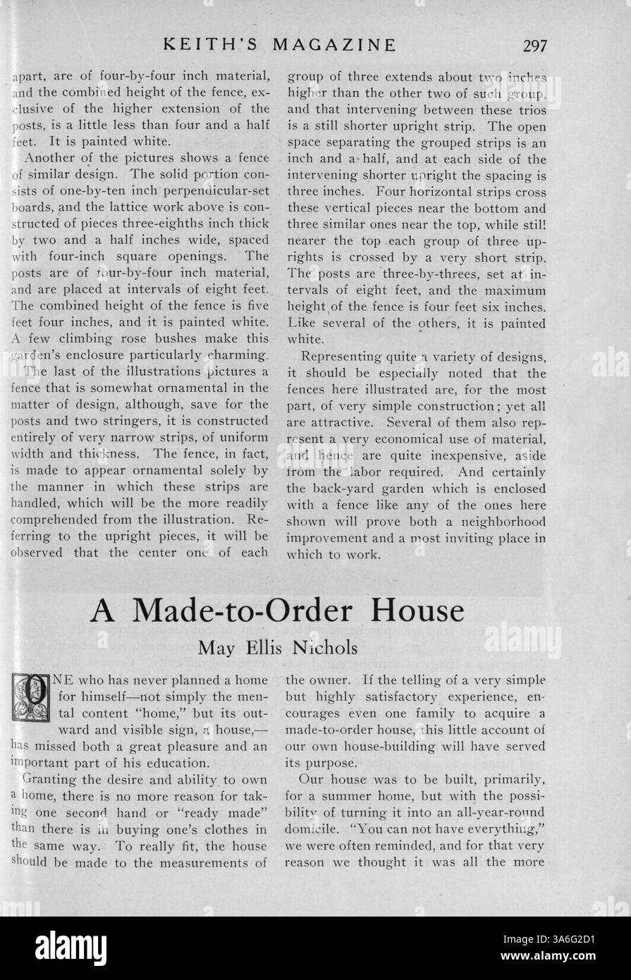 Detailed building costs the magazine also includes interior decor hi ...