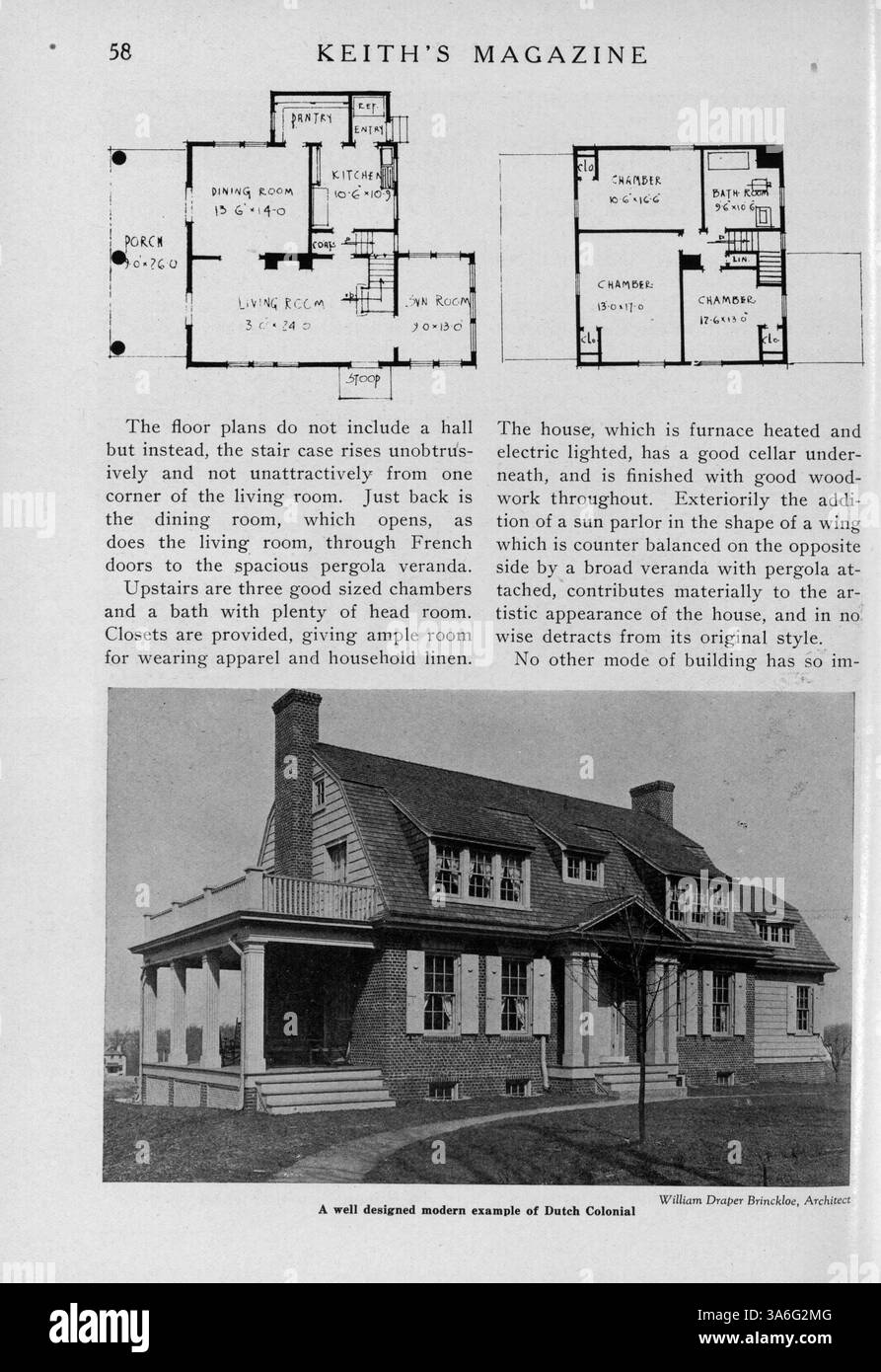 Keith's Magazine, created by architect Max L. Keith in 1919, features ...