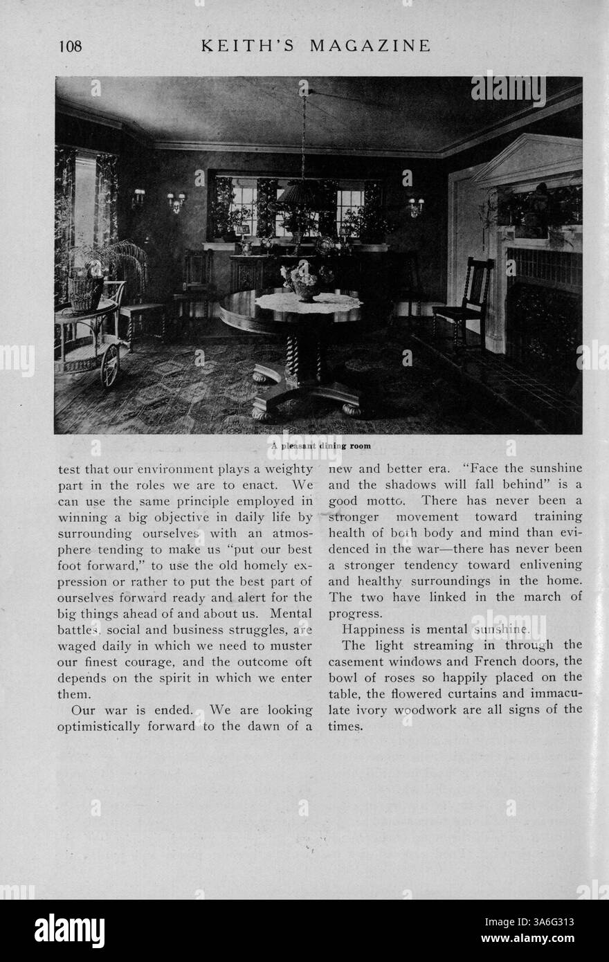 Keiths magazine by max l keith included house plans hi-res stock ...