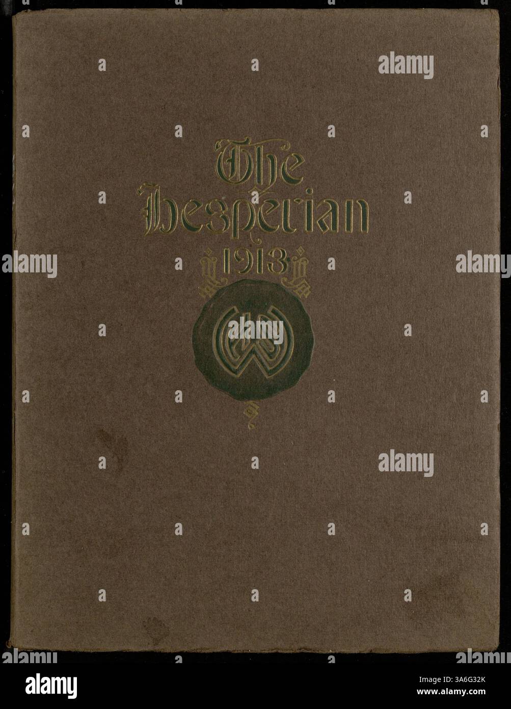 The 1913 West High School yearbook, Hesperian, documents students ...