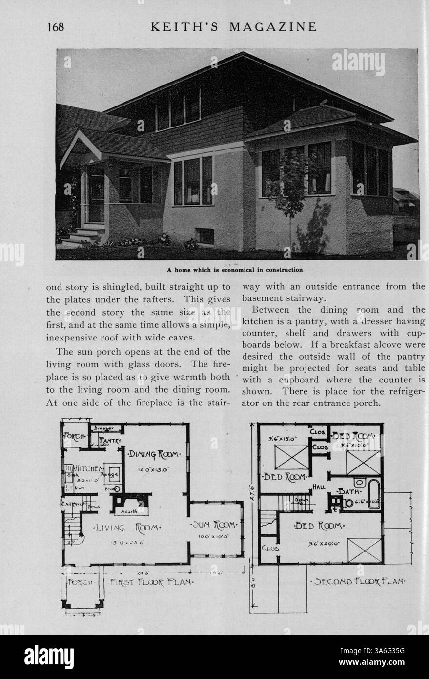 Keith's Magazine, published monthly by architect Max L. Keith in 1919 ...