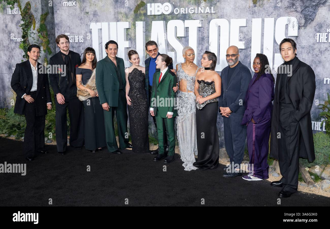 March 24, 2025, Hollywood, California, USA: (L-R) Danny Ramirez ...