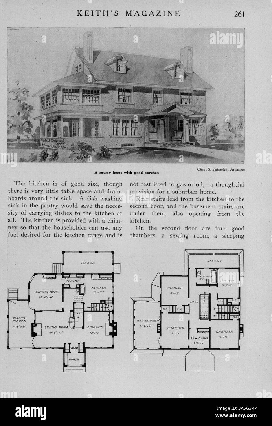 Keith's Magazine, released monthly by architect Max L. Keith, presents ...