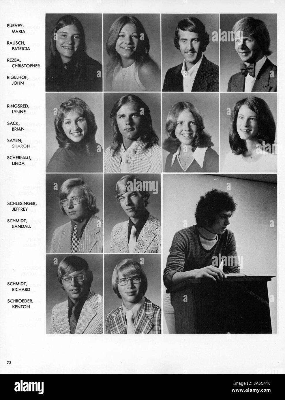 The Mohian '74 yearbook from Mound-Westonka High School captures key ...