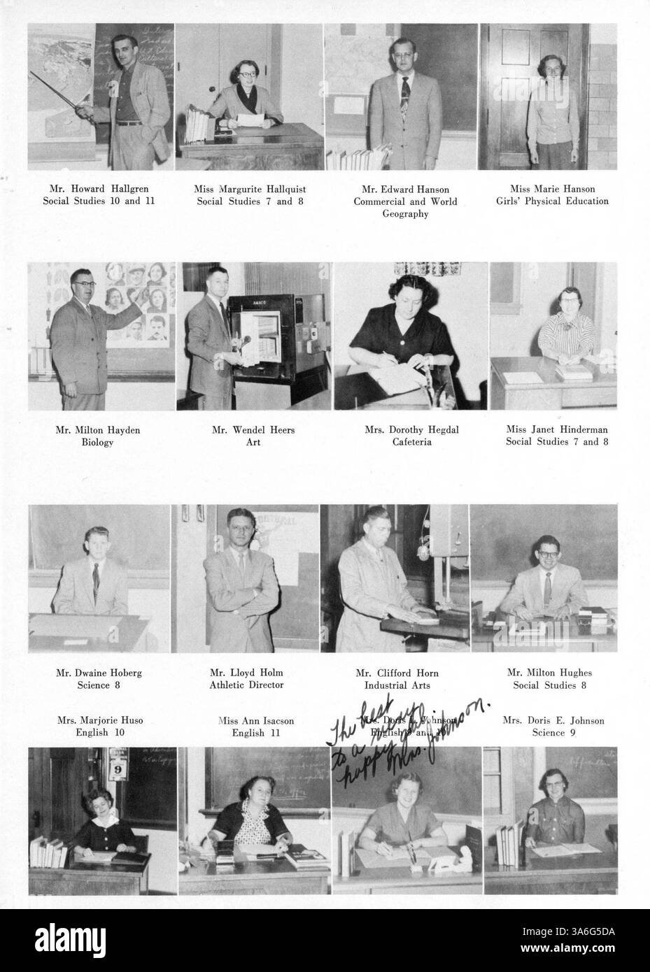The 1954 Echowan Yearbook captures St. Louis Park High School’s student ...