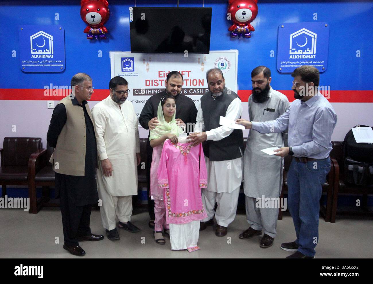 Children affected by thalassemia disease through joint efforts of Ehsaas Welfare Organization ...