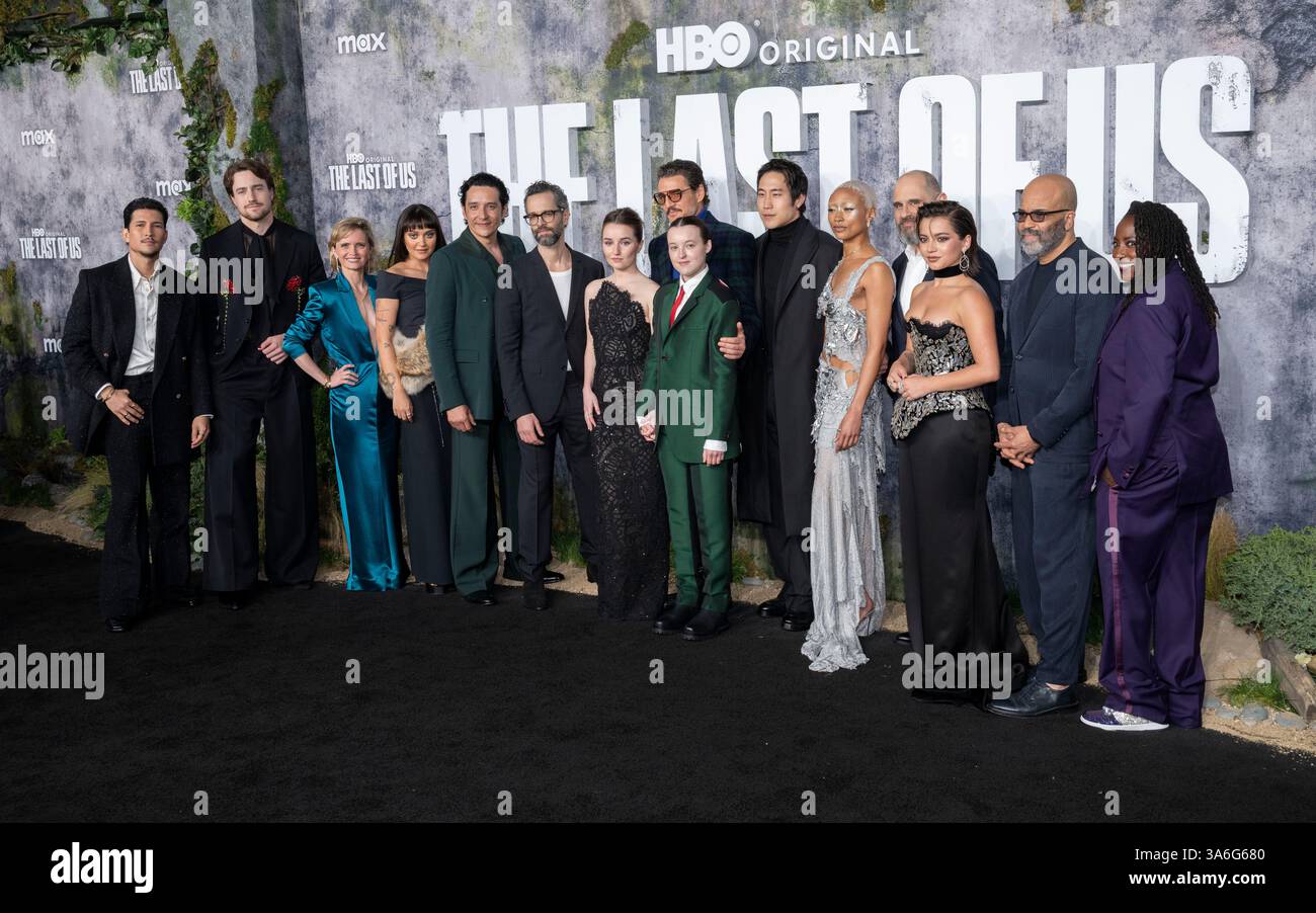 Hollywood, California, USA. 24th Mar, 2025. (L-R) Danny Ramirez ...