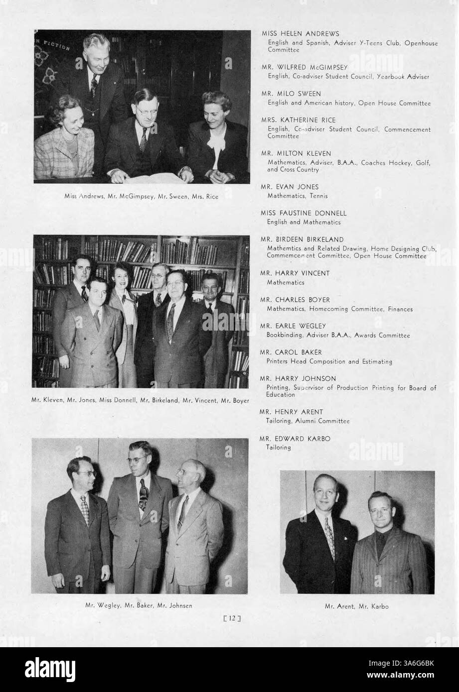 The 1948 Tradewind vocational yearbook documents the academic and extracurricular achievements ...