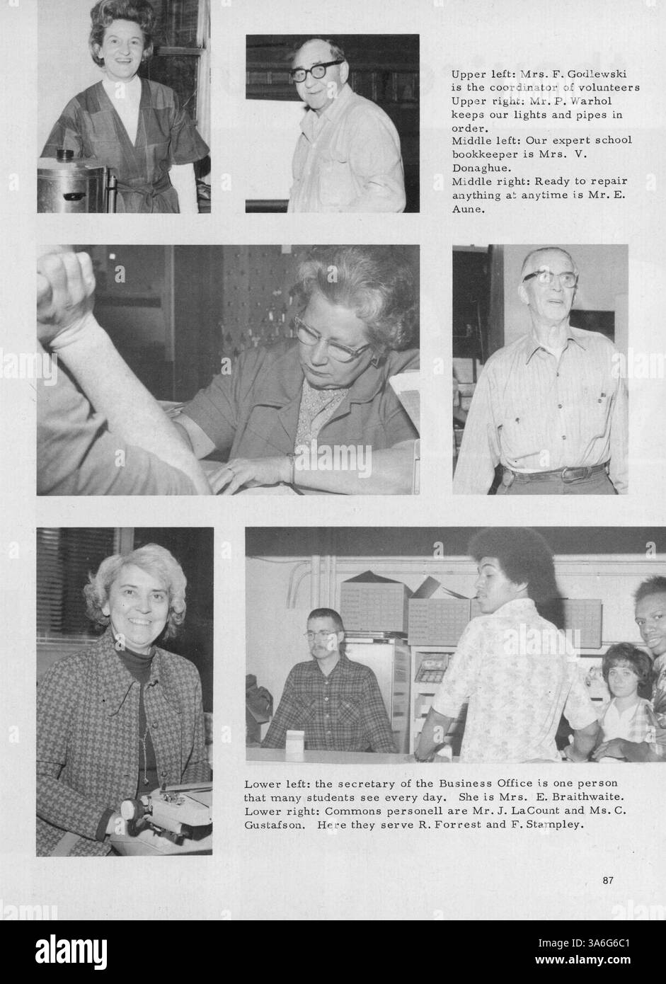 The 1977 De La Salle yearbook, Delta Seventy and Seven, features portraits of students, faculty ...