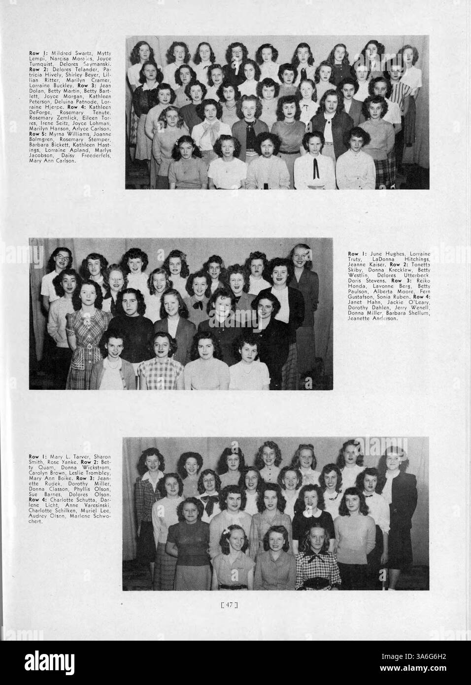 The 1948 Tradewind yearbook reflects the academic achievements ...