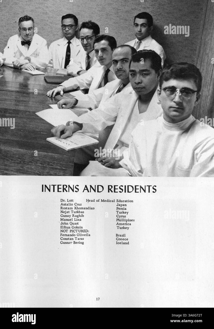 The 1958 'Our Star' yearbook from Northwestern Hospital School of ...