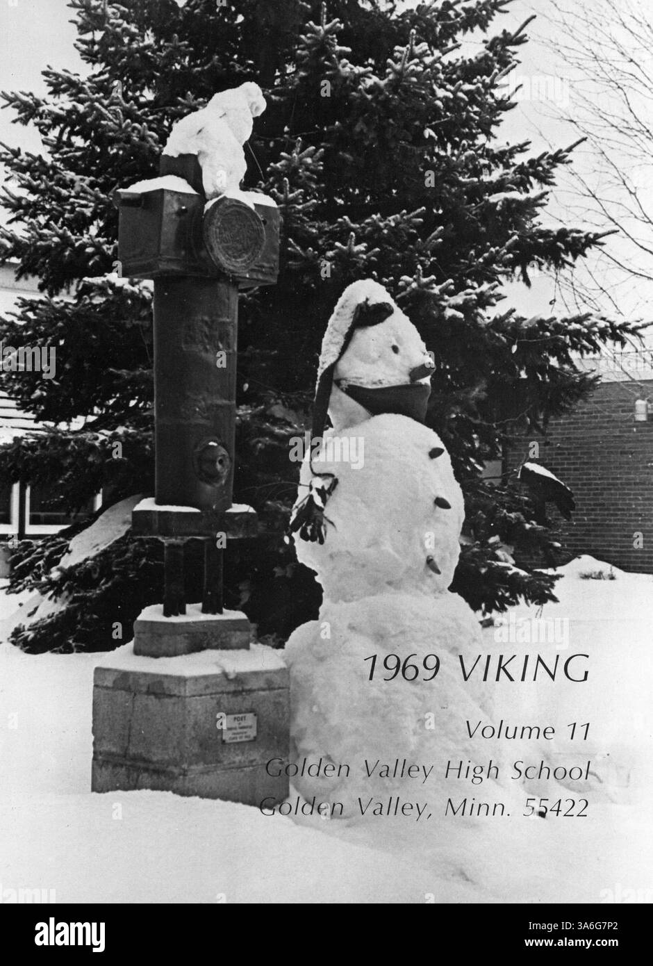 This 1969 Viking yearbook from Golden Valley High School documents the ...