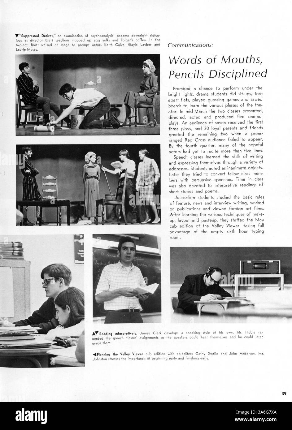 Golden valley high schools 1969 viking yearbook documents school life ...