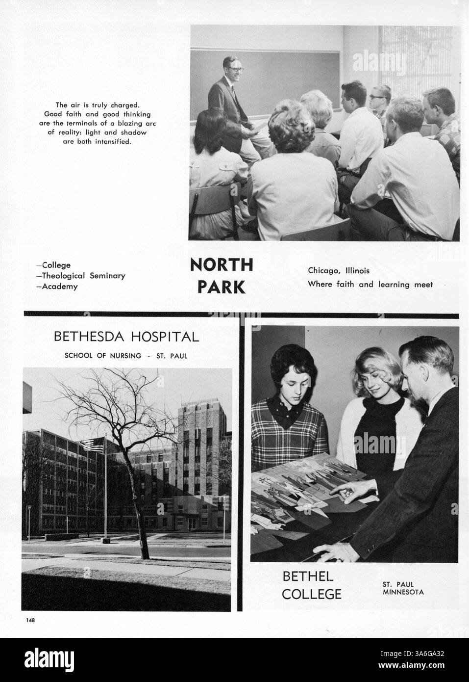 Minnehaha Academy's 1963 'Antler' yearbook highlights the events and ...