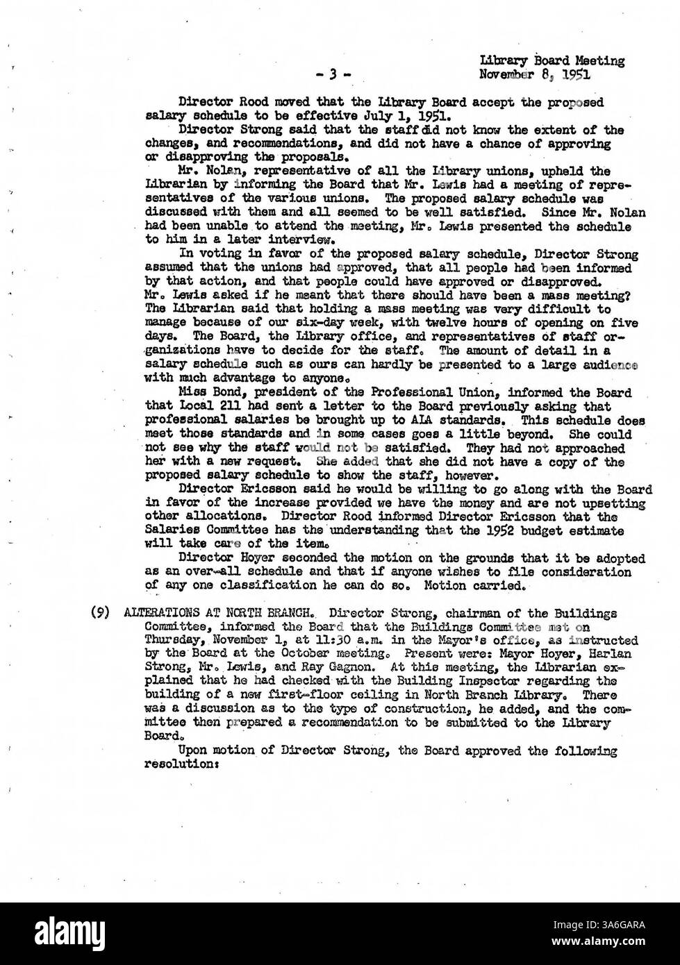 In the 1951 meeting minutes of the Minneapolis Public Library Board of ...