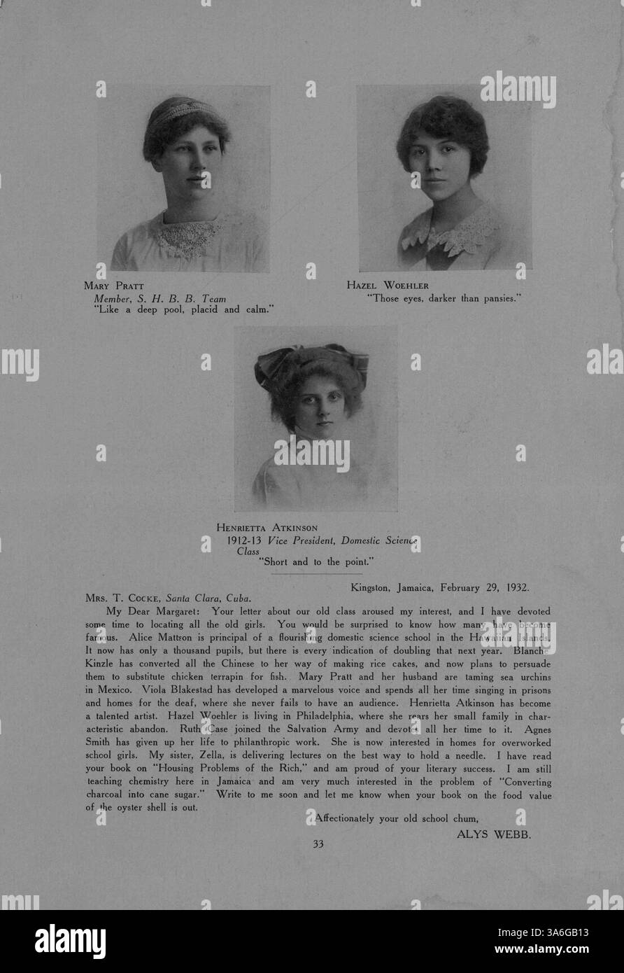 The 1913 'Moccasin' yearbook from Stanley Hall chronicles the students ...