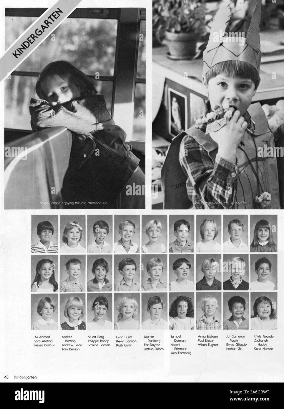 This 1986 'Breck Mustang' Yearbook covers all aspects of the 1985-1986 ...