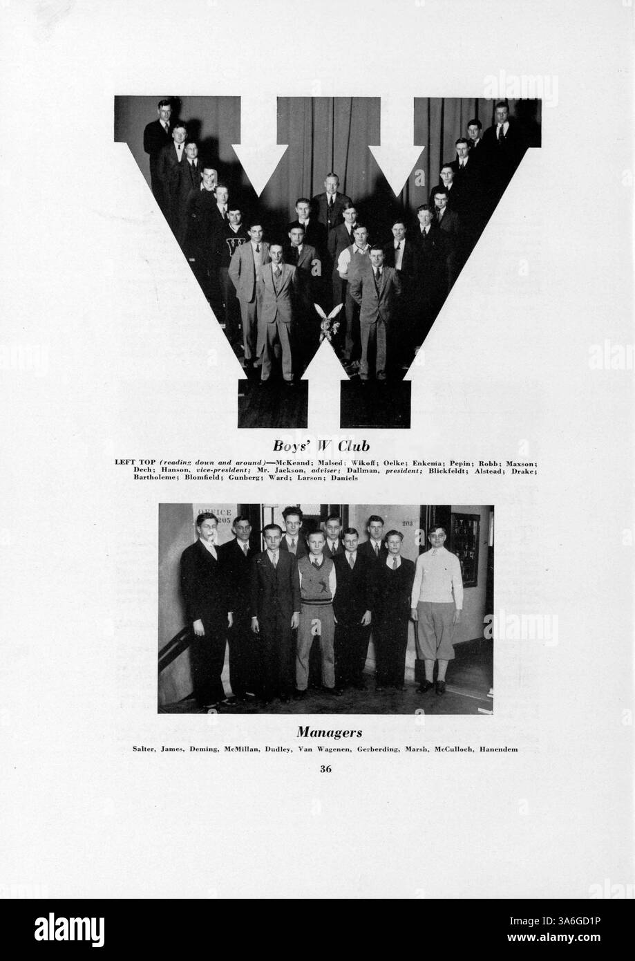 This 1932 'Hesperian' Yearbook captures key events of the 1931-1932 ...