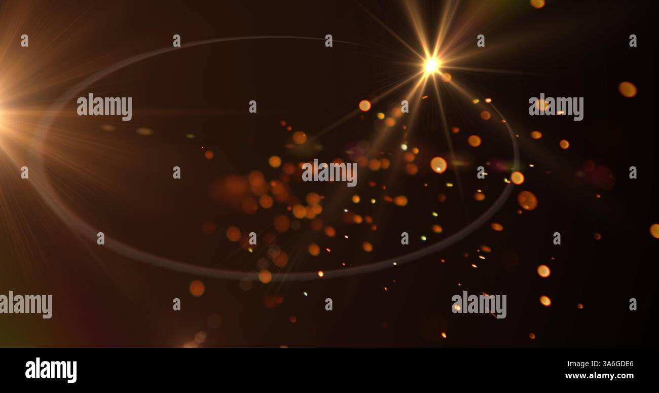 Mesmerizing captivating display colorful particles hi-res stock photography and images - Alamy