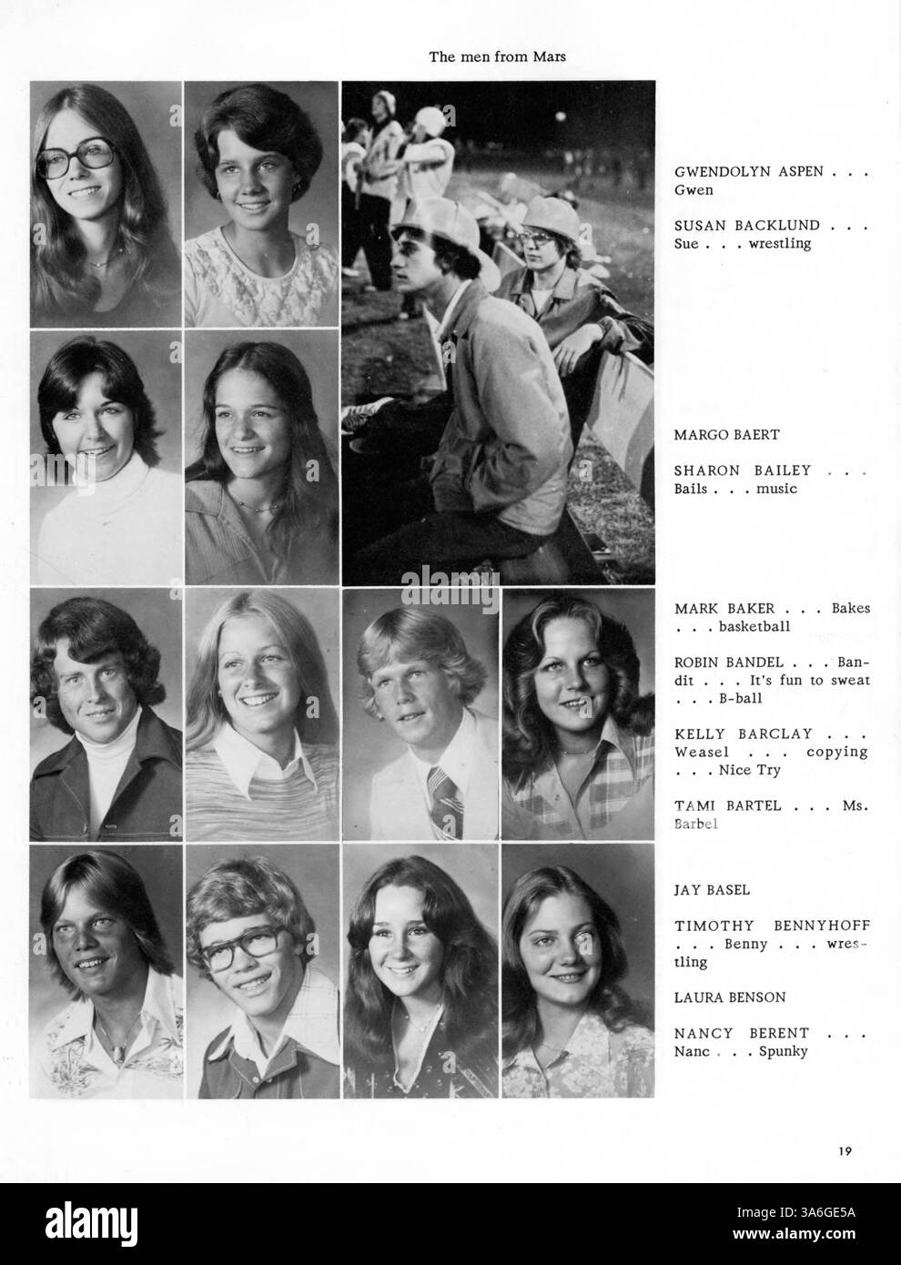 The 1977 Mound-Westonka High School Yearbook, Mohian, details student ...
