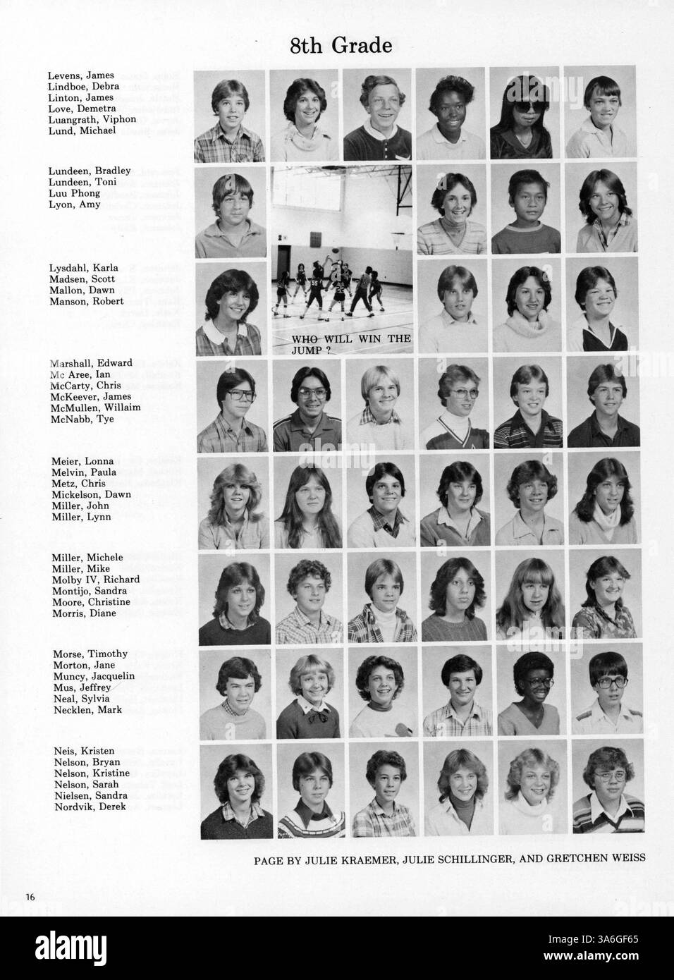 This junior high school yearbook from 1981 reflects the 1977-1978 school year with highlights on ...
