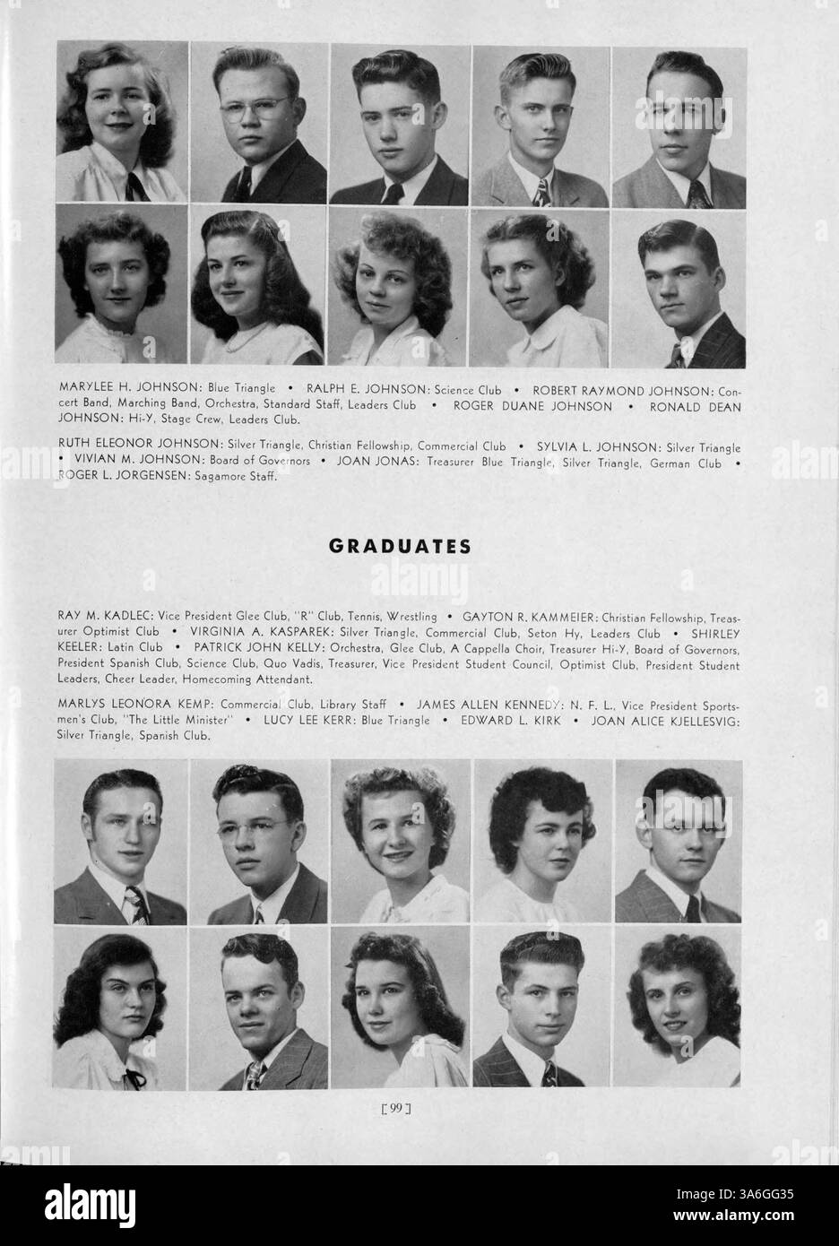 Roosevelt high schools 1948 yearbook documents the achievements of ...