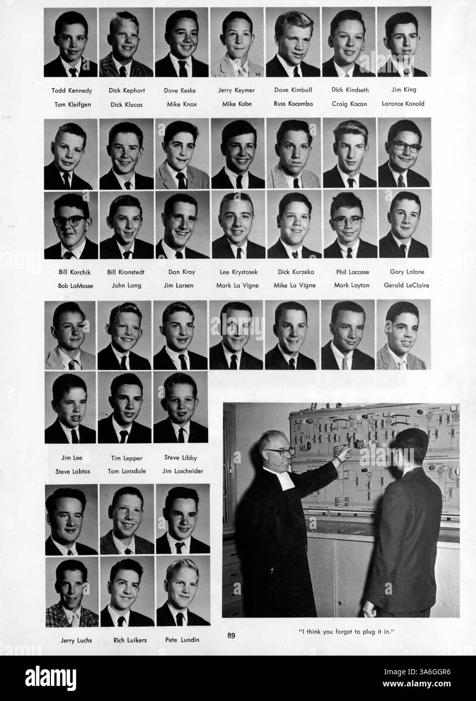 The 1963 yearbook from Benilde High School highlights key moments of the school year, featuring ...