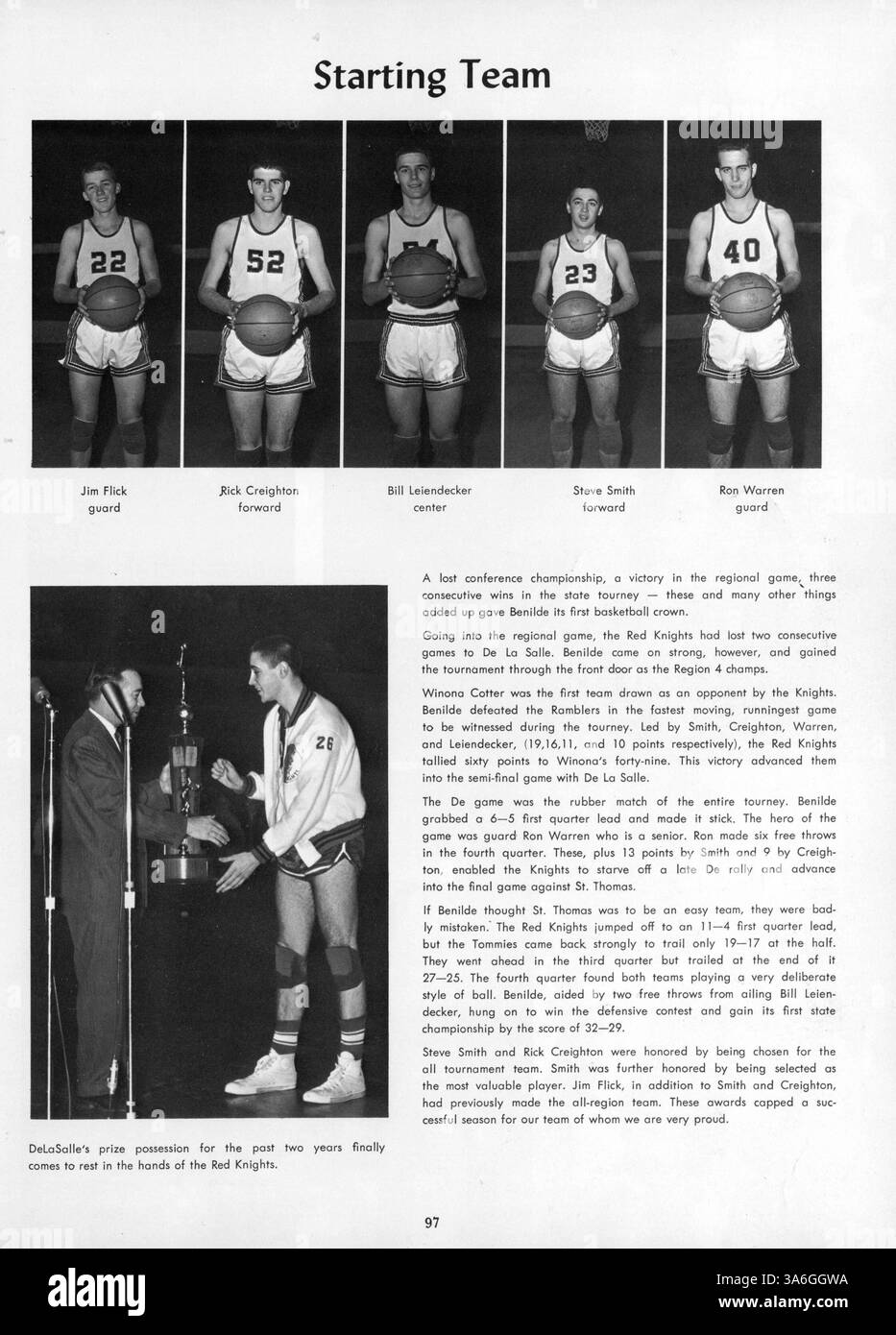 Documenting the events of the 1962 1963 academic year hi-res stock ...