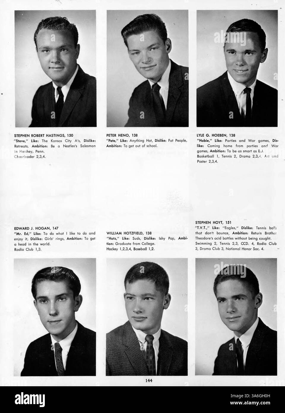 The 1963 Benilde High Yearbook highlights the school's student life ...