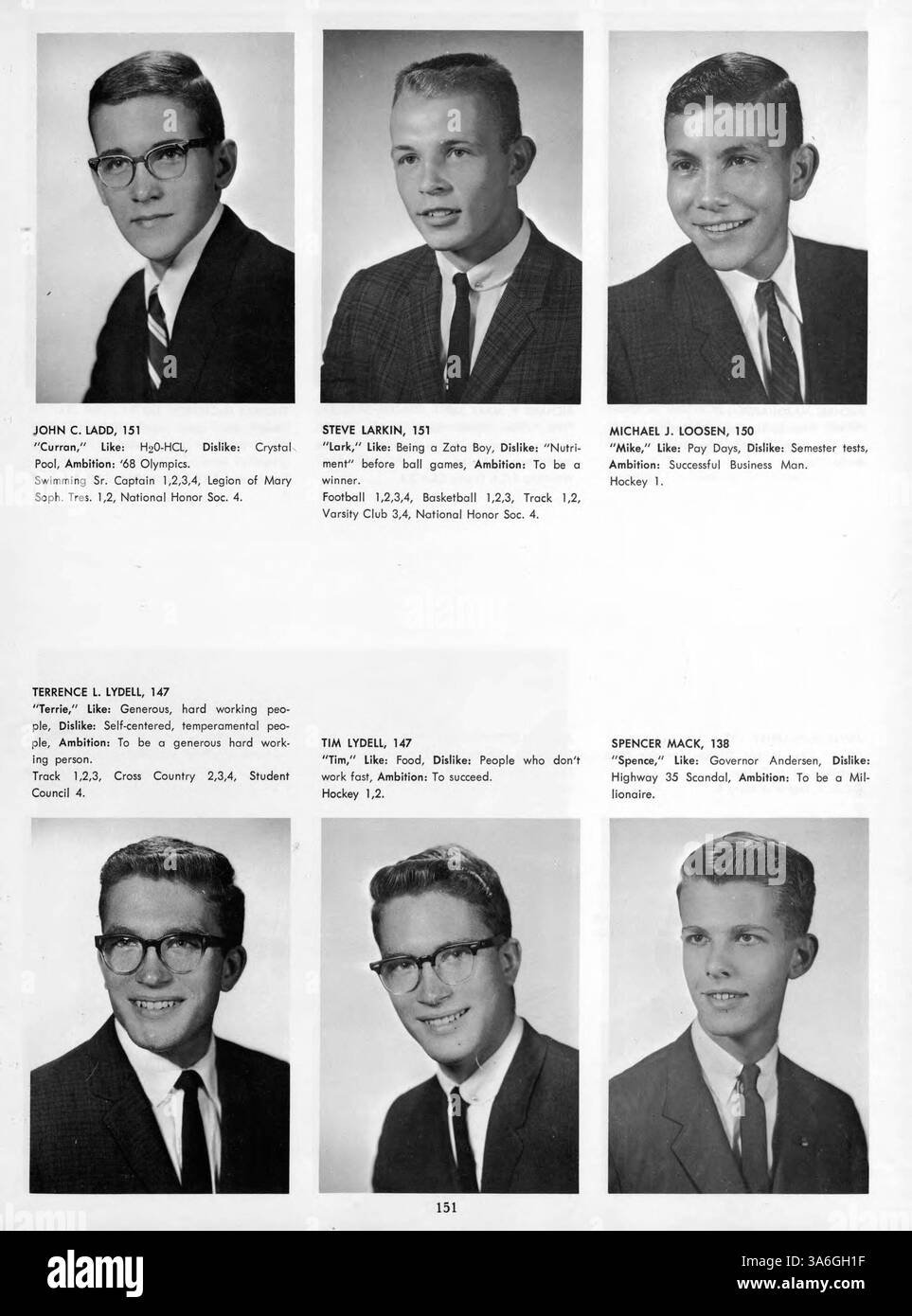 This 1963 Benilde High Yearbook captures students, teachers, athletics ...