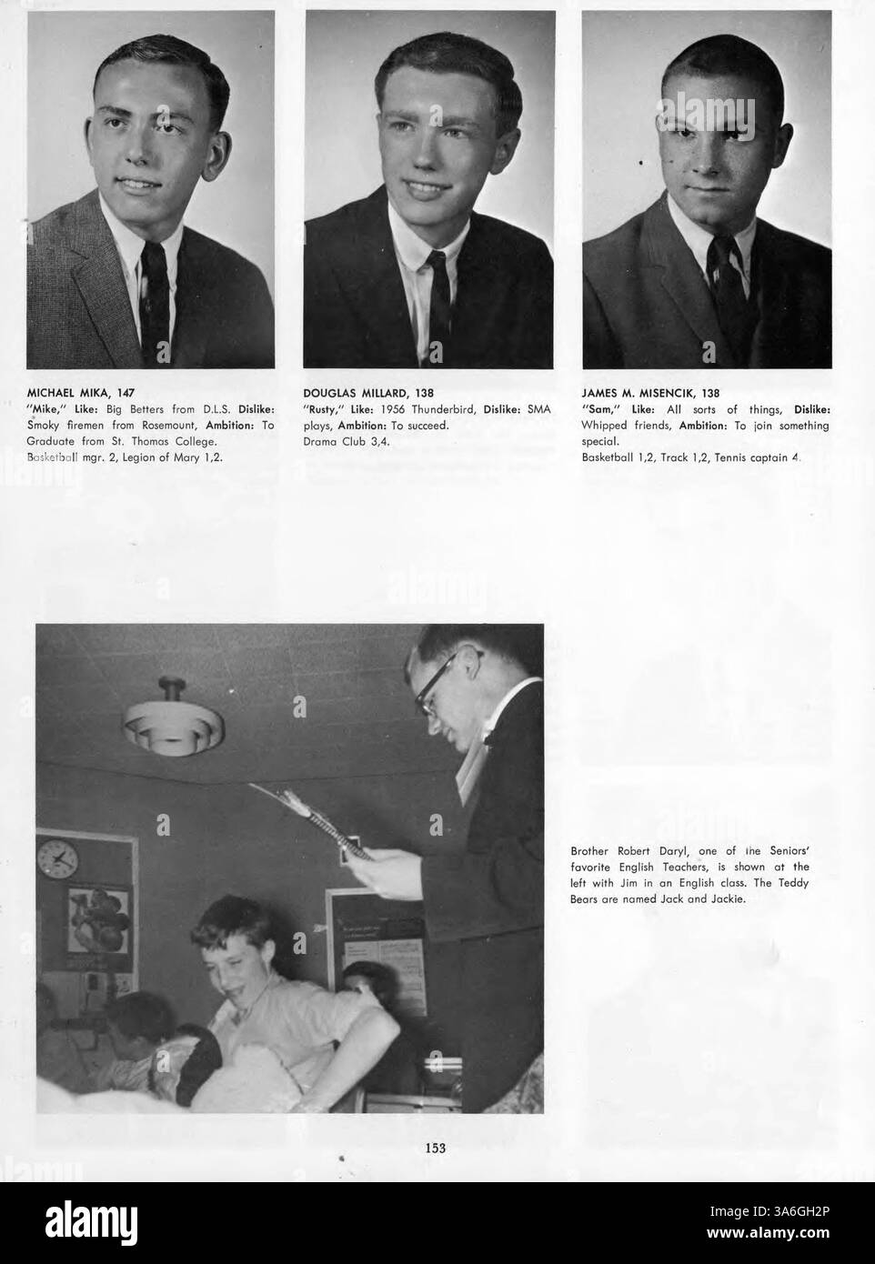 Benilde High's 1963 yearbook showcases students, teachers, athletic events, and extracurricular ...
