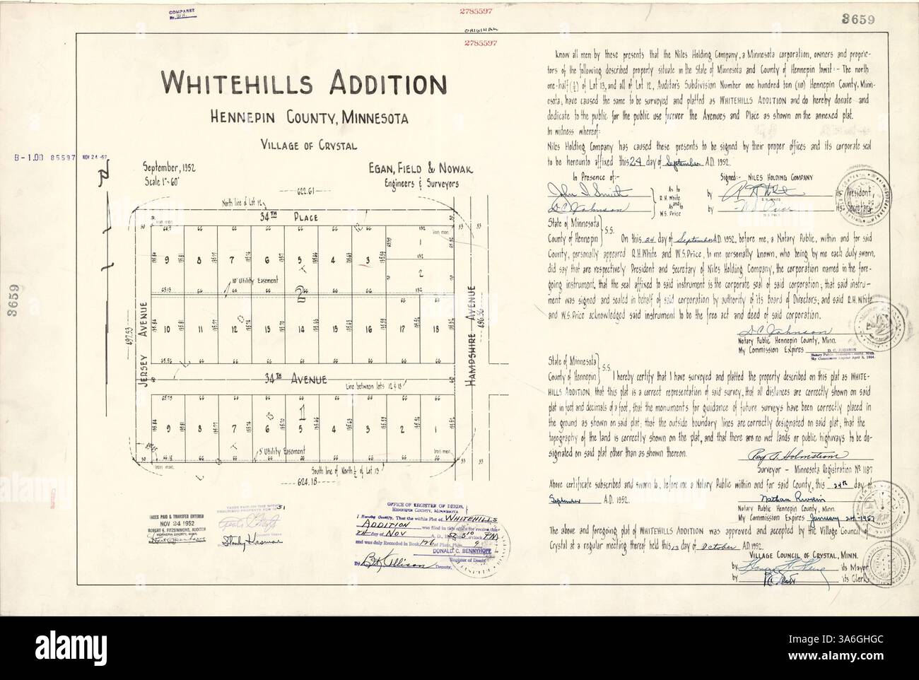 The Whitehills Addition is a neighborhood in Minneapolis, documenting ...