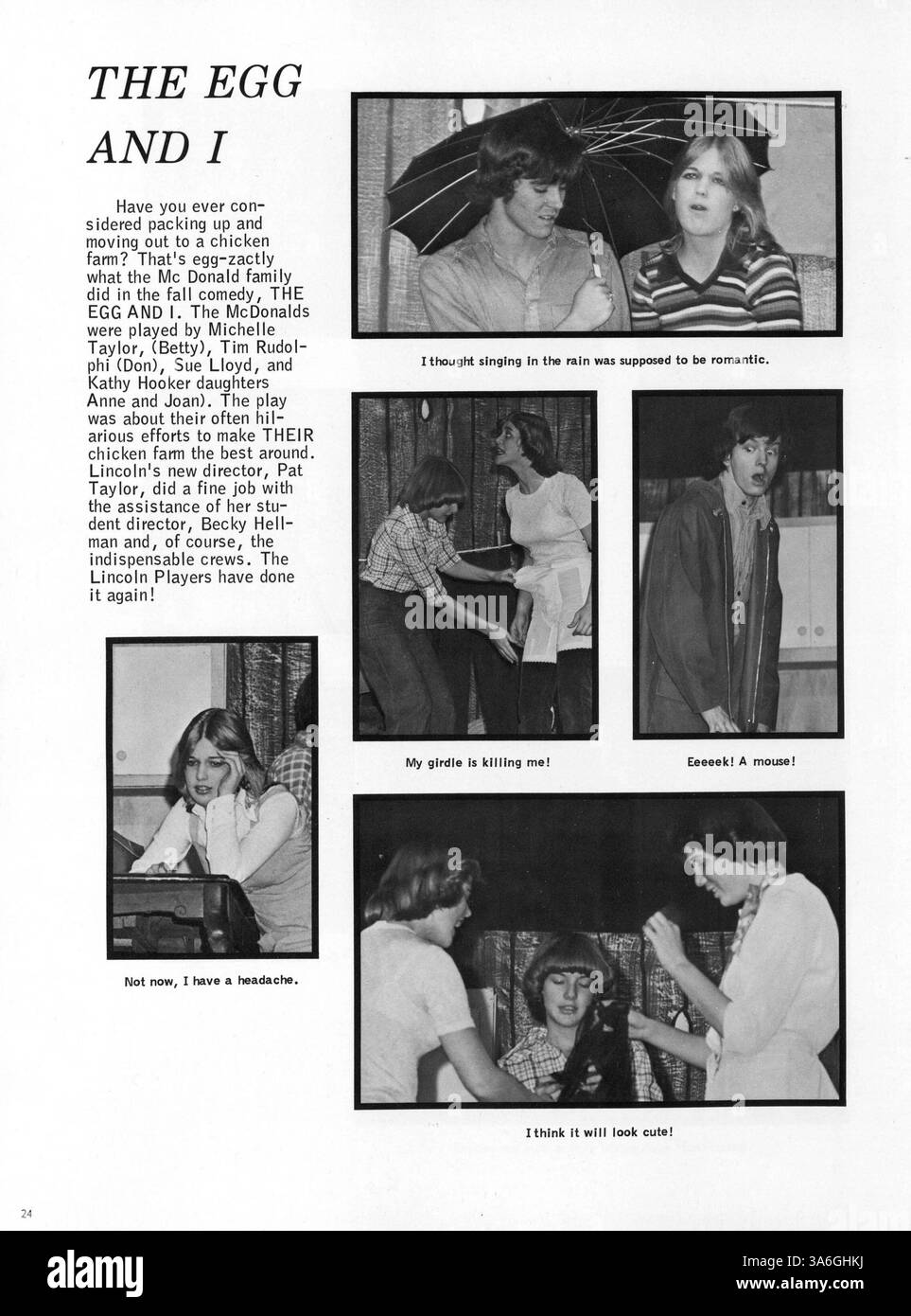 The 1977 Lincoln High Yearbook captures key moments of the 1976-1977 ...