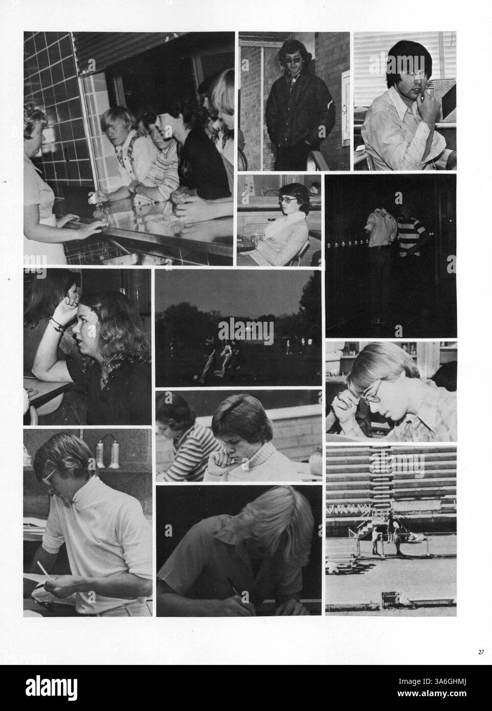 This high school yearbook from Lincoln High captures the major events ...