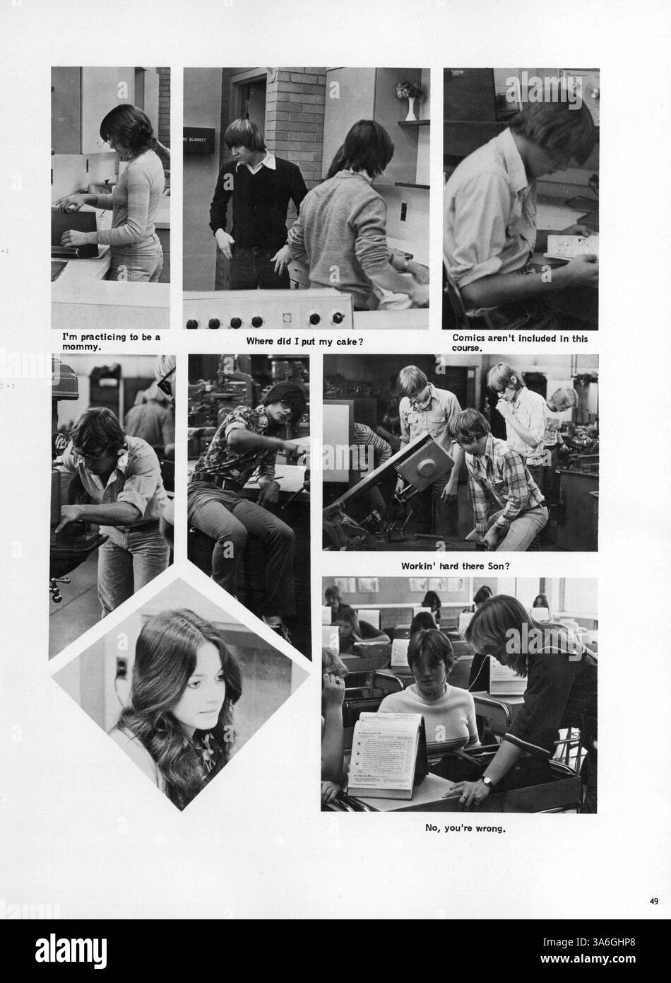 This 1977 yearbook from Lincoln High School highlights major events of ...