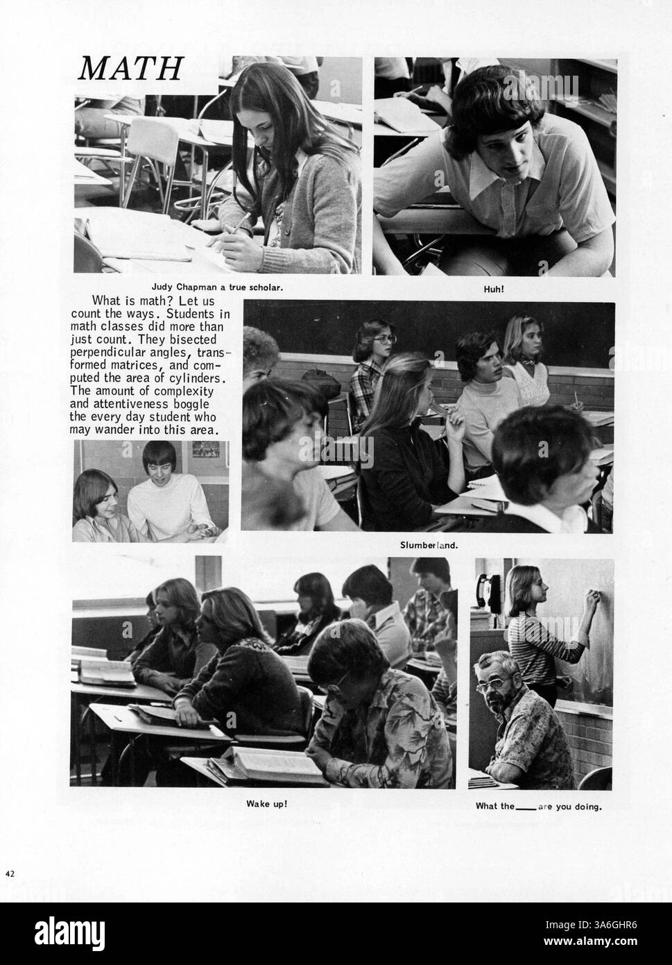 The 1977 Lincoln High Yearbook documents important school events ...