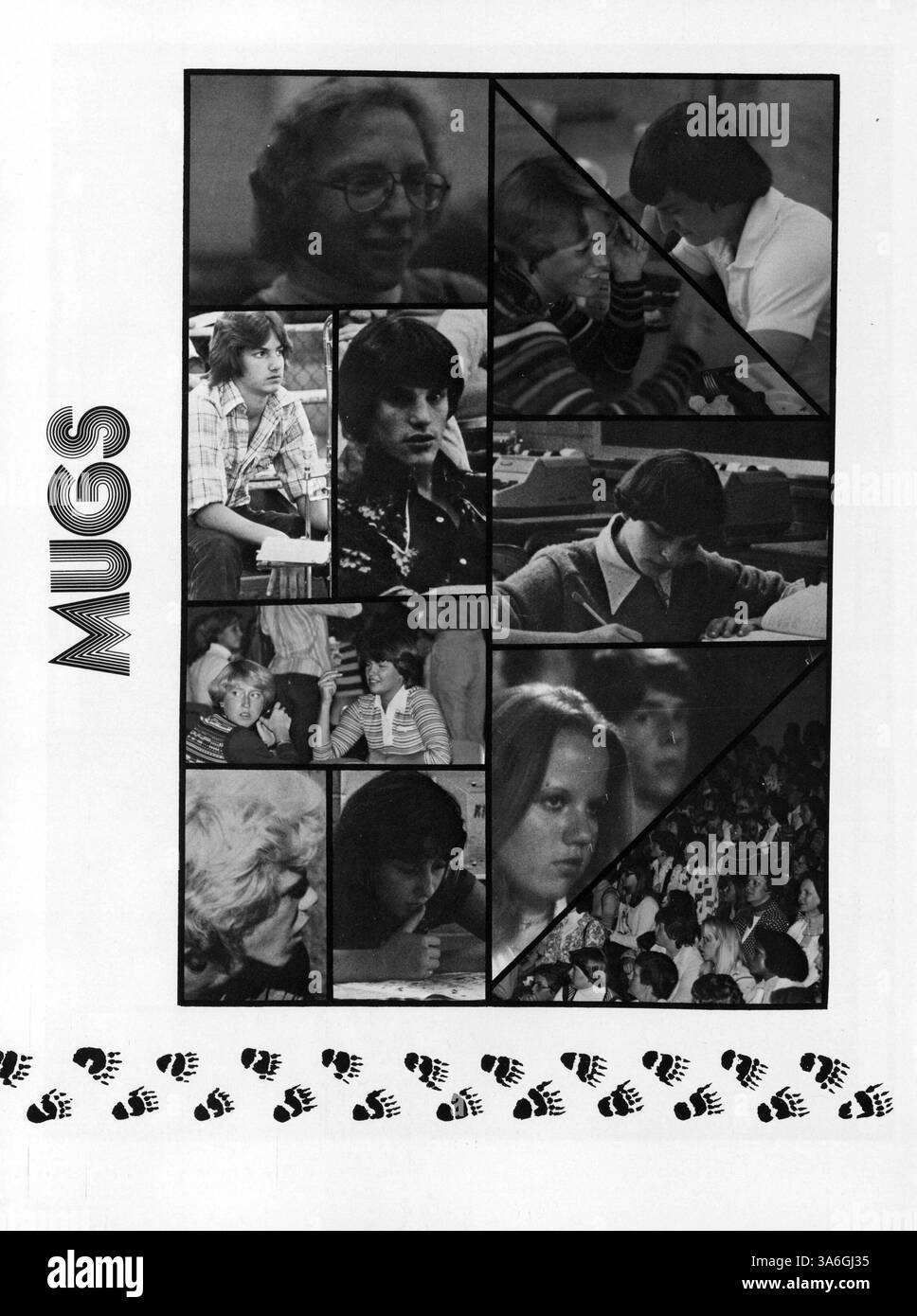 The 1977 Lincoln High Yearbook captures important academic, athletic ...